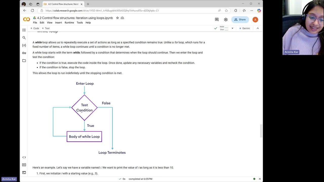 GGS 366 4.2 Control flow structures: Iterations using loops - YouTube