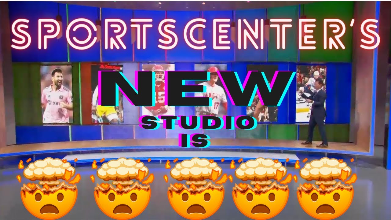 Get a Sneak Peek at SportsCenter's State-of-the-Art Studio and Next ...