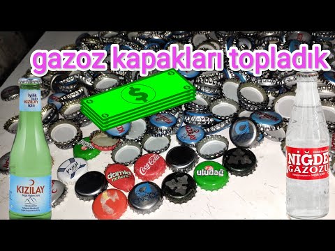 gazoz kapakları ile para kazanma #scrap #ekgelir #hurdatoplama #hurda #parakazanma