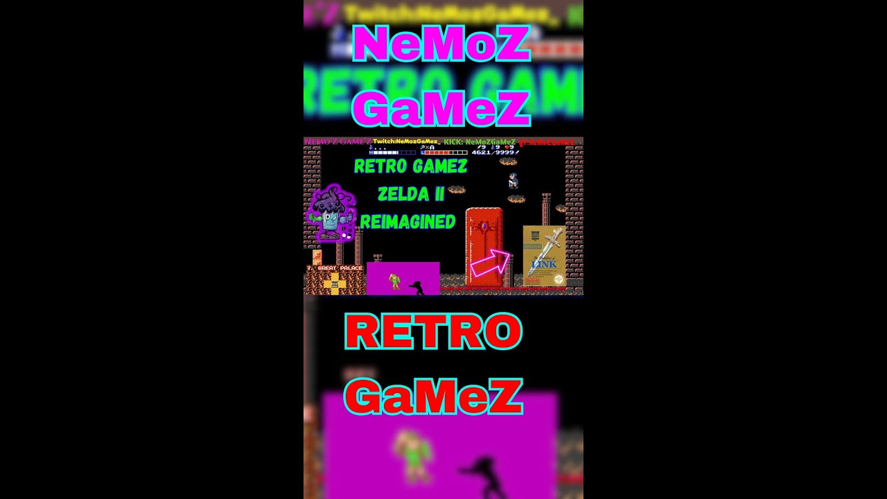Retro GameZ Zelda II Reimagined how did i not know Part 3 (PC Remake by ...