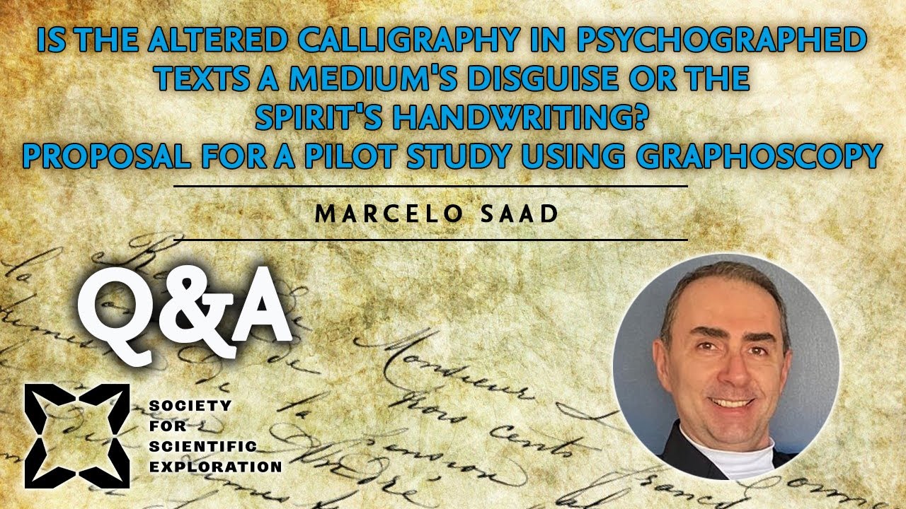 Q&A: Is the Altered Calligraphy in Psychographed Texts a Medium's ...