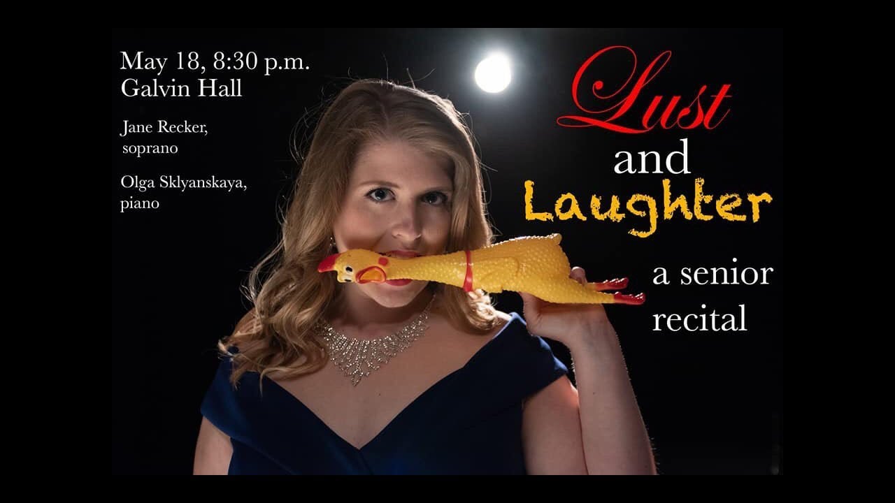 Jane Recker: Lust & Laughter, a senior recital - YouTube