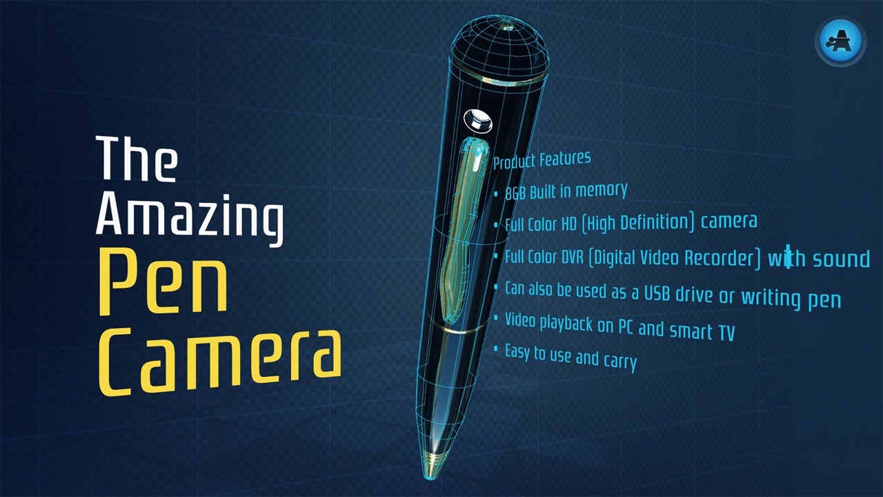The Amazing Pen Camera - YouTube