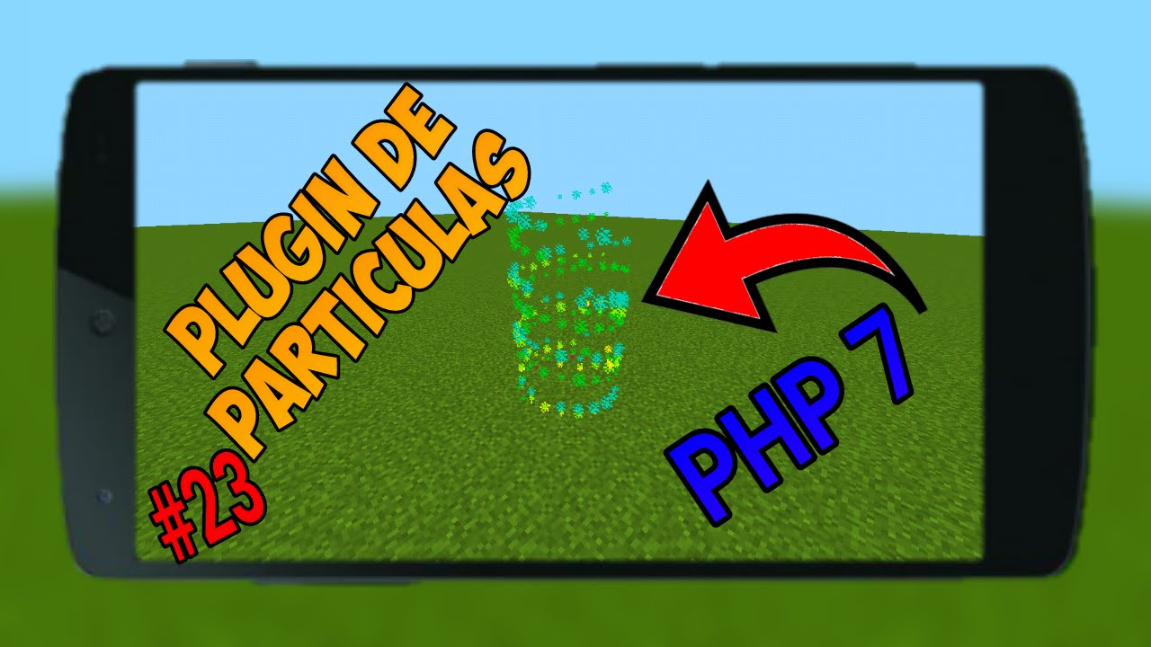 Como criar um servidor #23 plugin de partículas para pocketmine (PHP 7) - YouTube