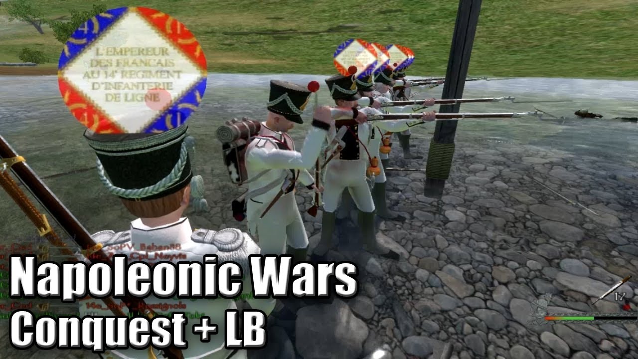 Napoleonic Wars - Conquest rapide + 1 round de linebattle - YouTube