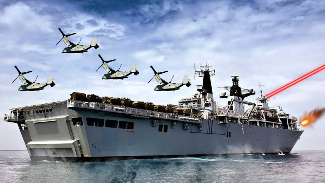 Finally! British MOST POWERFUL Assault Ship Is Ready For Action! - YouTube