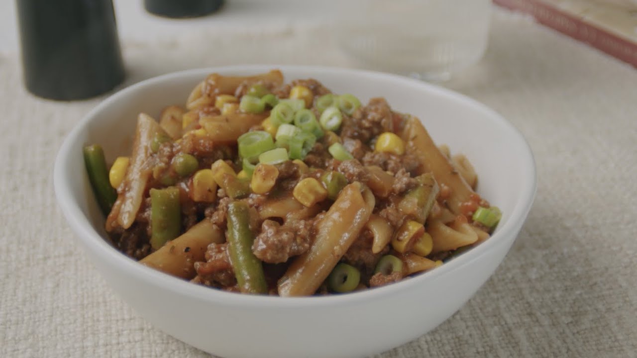 The World's Easiest One-Pot Mince and Pasta - Dinner Ready in 30 ...