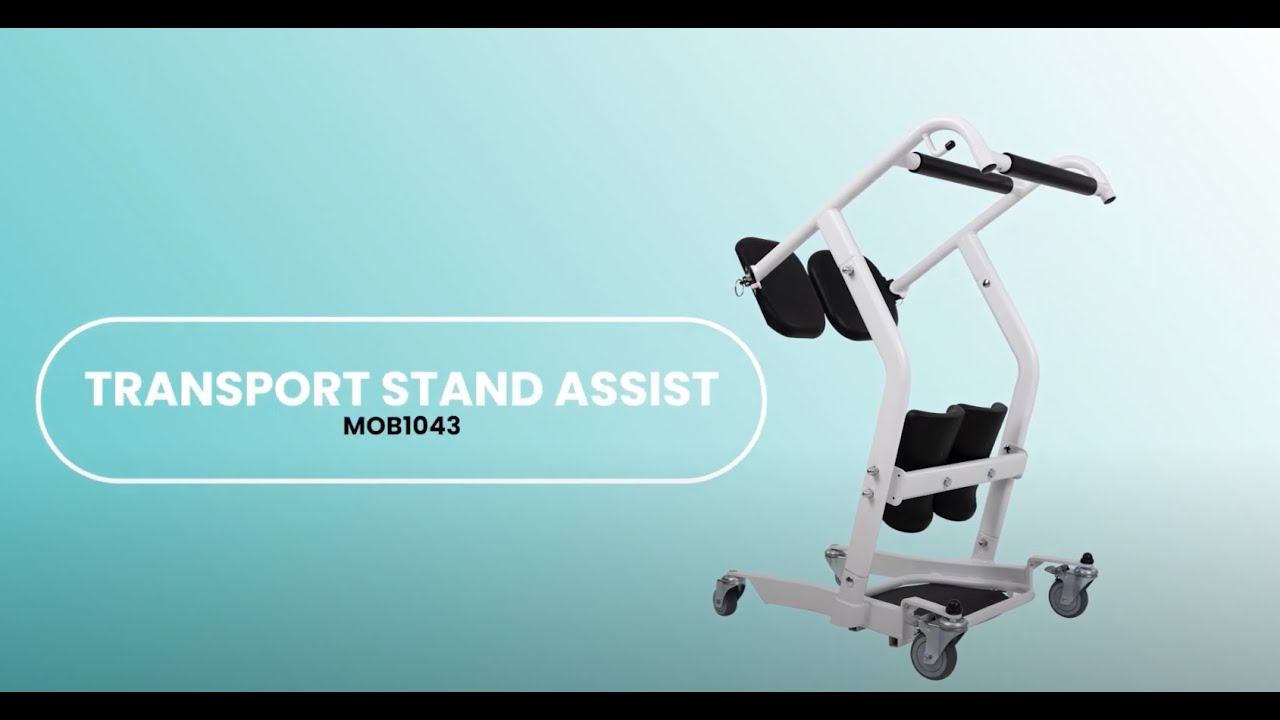 Vive Transport Stand Assist - A Reliable Solution for Caregivers - YouTube