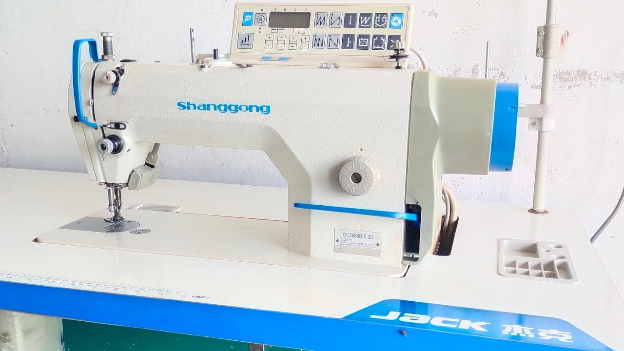 SHANGONG SEWING MACHINE ABOUT AUTOMATIC - YouTube