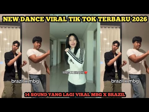 Dance tik tok viral 2026 yang lagi trend sound MBG X BRAZIL #dancetiktok 