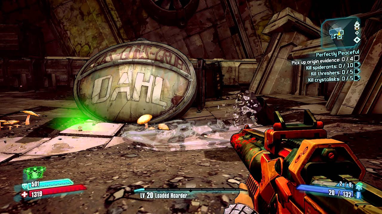 Borderlands 2 - Water + Singularity grenade, PhysX Medium - YouTube