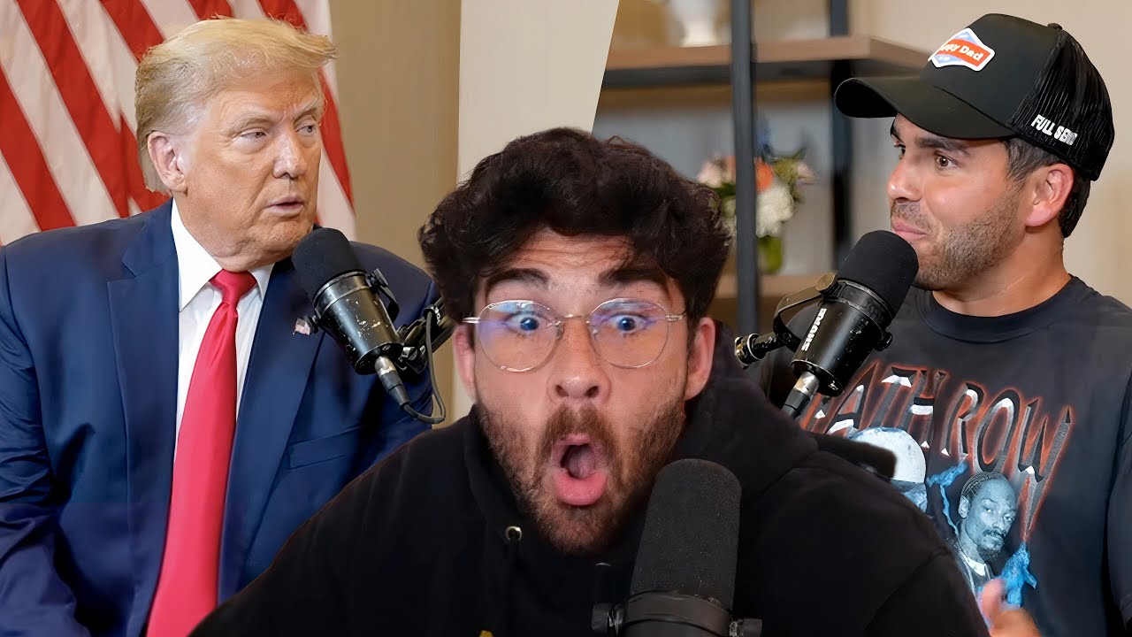 Hasanabi reacts to Trump on the Full Send Podcast - YouTube