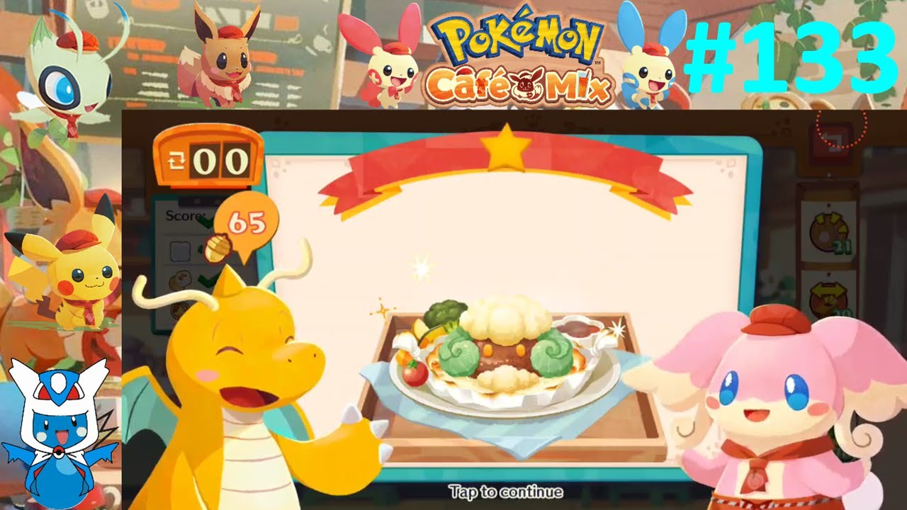 Let's Play Pokemon Cafe Mix: Part 133 - Dragonite Returns [Orders #601 ...