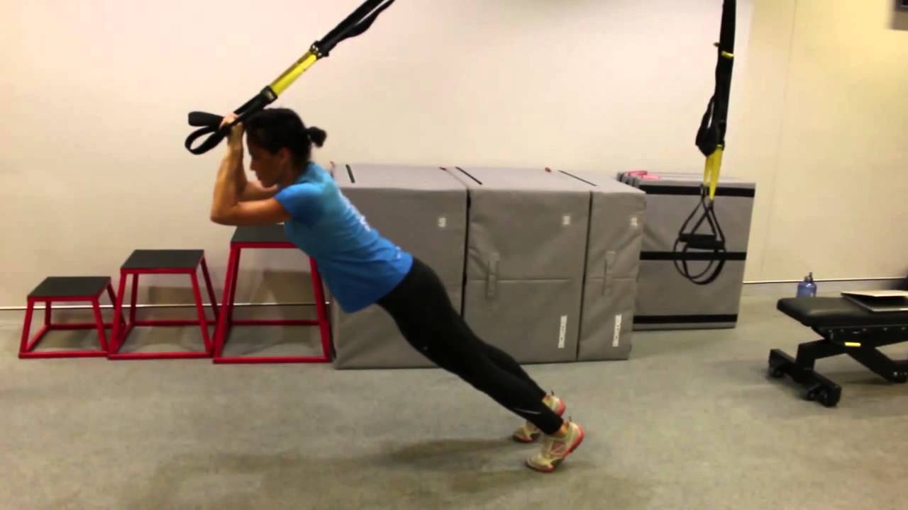 TRX - Pushdown Progression - YouTube