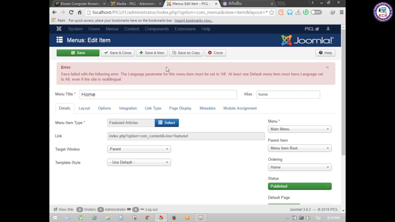09 Create Multi Language Switcher In Joomla Khmer Computer Knowledge