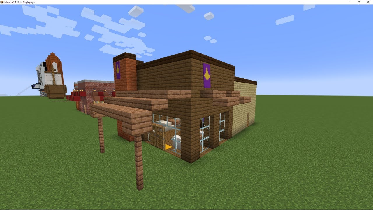 How to build a Taco Bell in Minecraft - YouTube