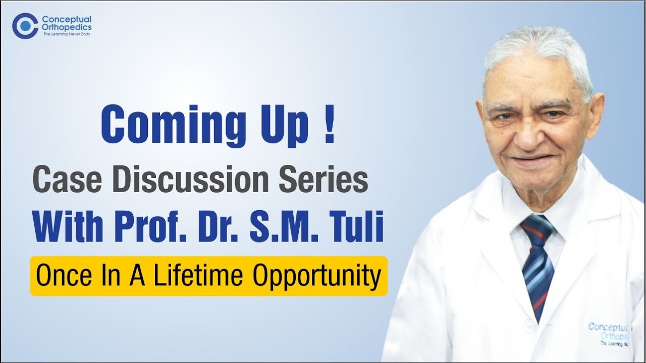 Case Discussion Series with Prof. Dr. S. M Tuli | Overview by Dr ...