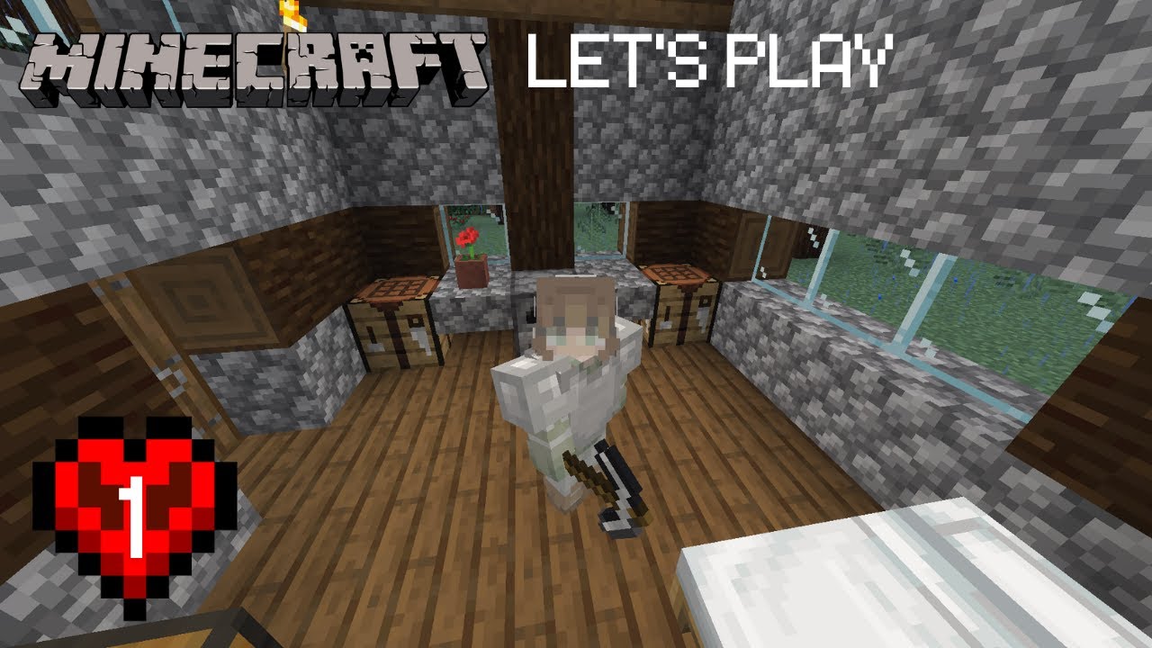 Minecraft Let’s Play Ep. 1 - Punching Trees and Living the Dream - YouTube