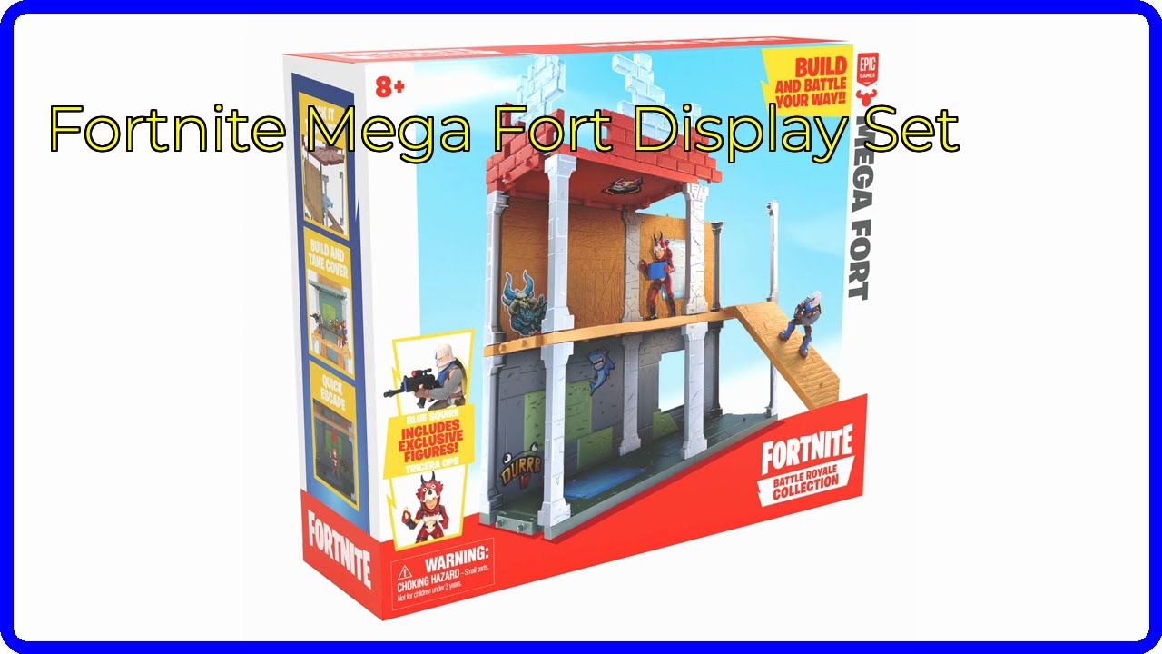 REVIEW (2024): Fortnite Mega Fort Display Set. ESSENTIAL details. - YouTube