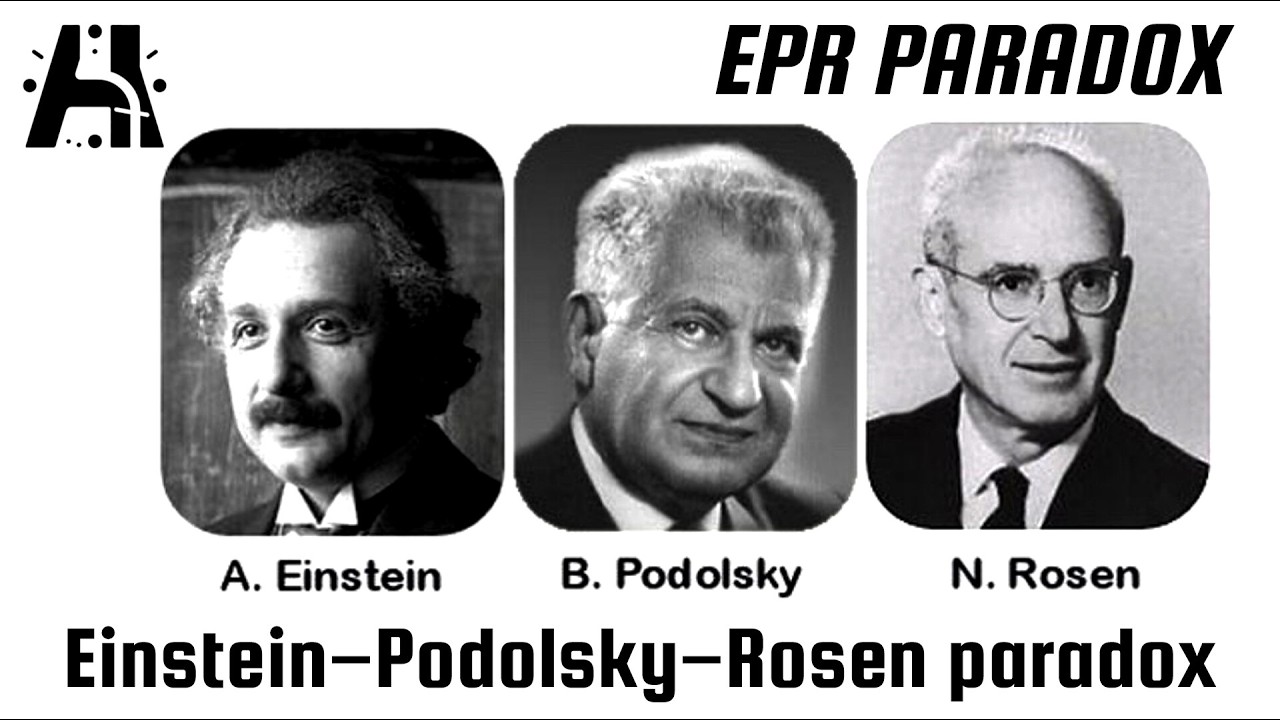 Einstein–Podolsky–Rosen Paradox Or The EPR Paradox - YouTube