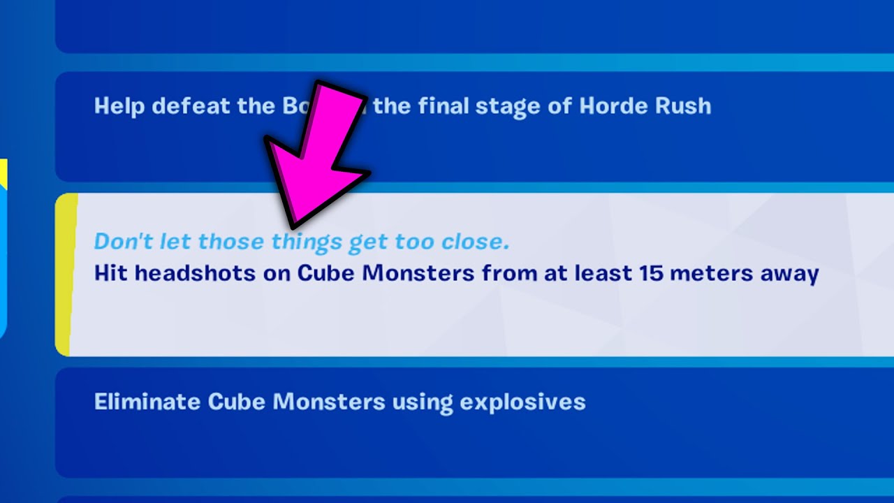 Hit headshots on Cube Monsters from at least 15 meters away - YouTube