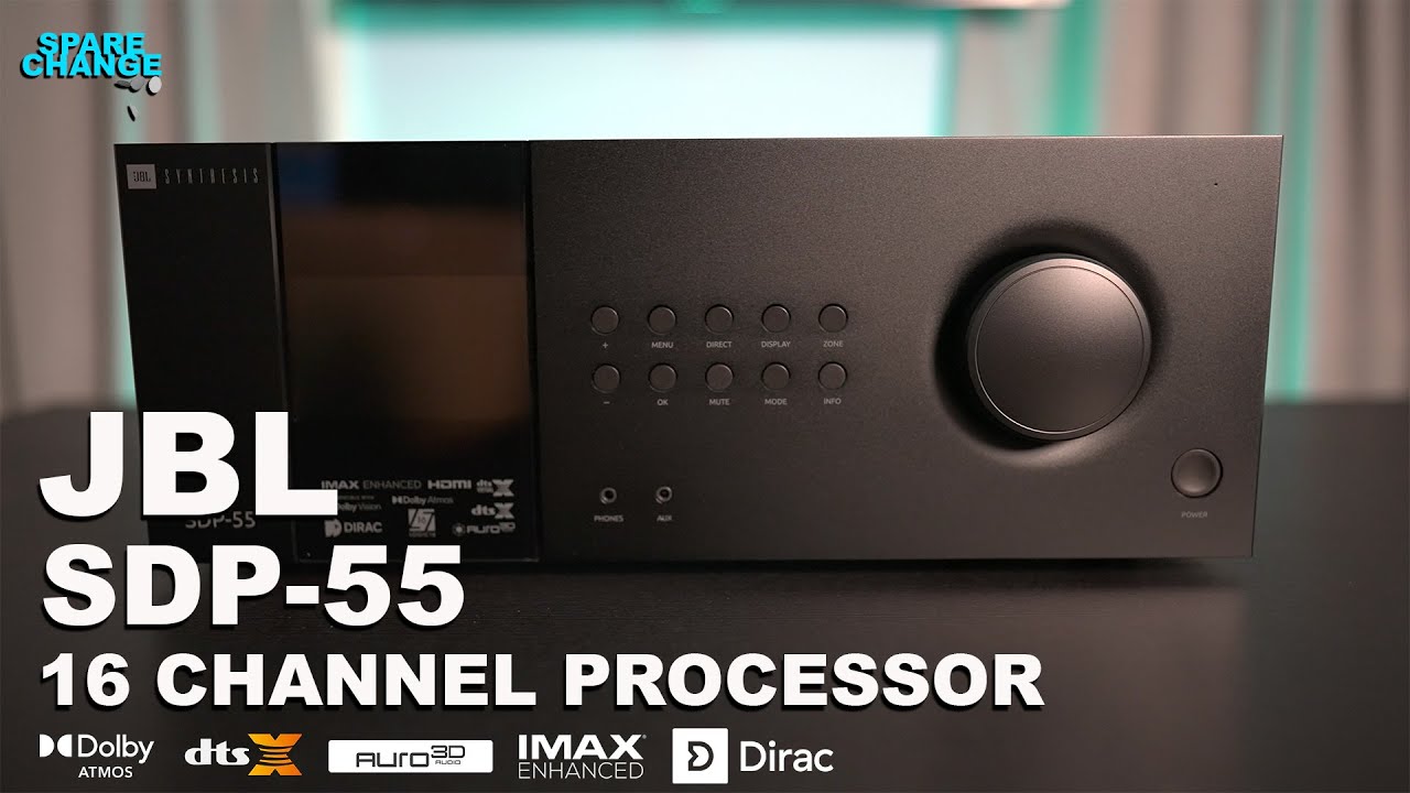 Is It a Winner? JBL SDP-55 16 Channel Home Theater Processor Review ...