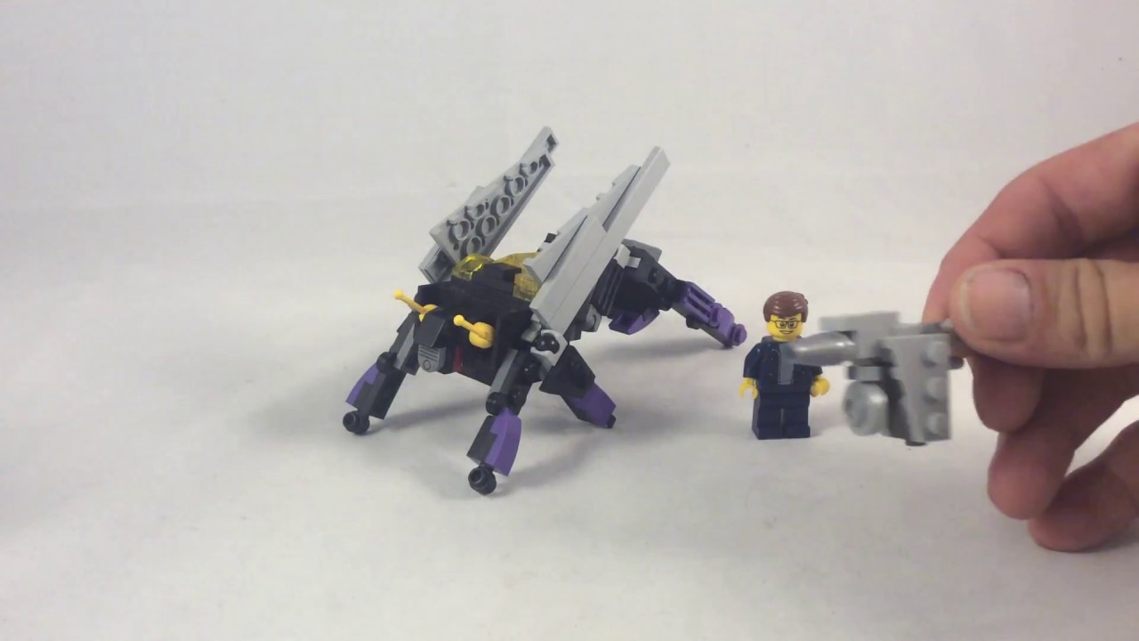 Brick it up with LEGO transformers Kickback - YouTube