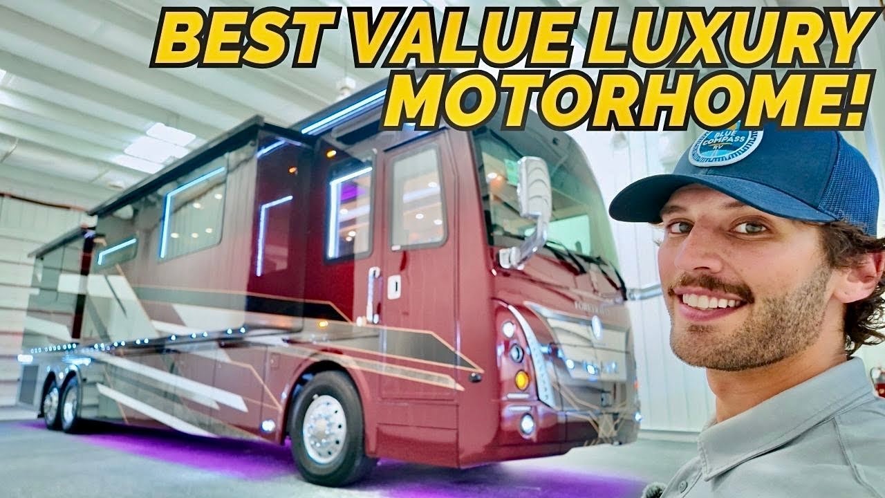 This is the BEST VALUE luxury diesel pusher RV! 2025 Foretravel Realm ...