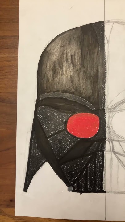 Darth Vader vs Christmas Vader #music #darthvader #art #fyp - YouTube