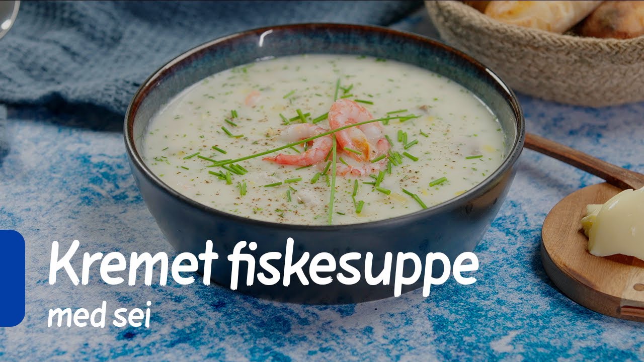 Kremet fiskesuppe med sei | Middag på 15 min | REMA 1000 - YouTube