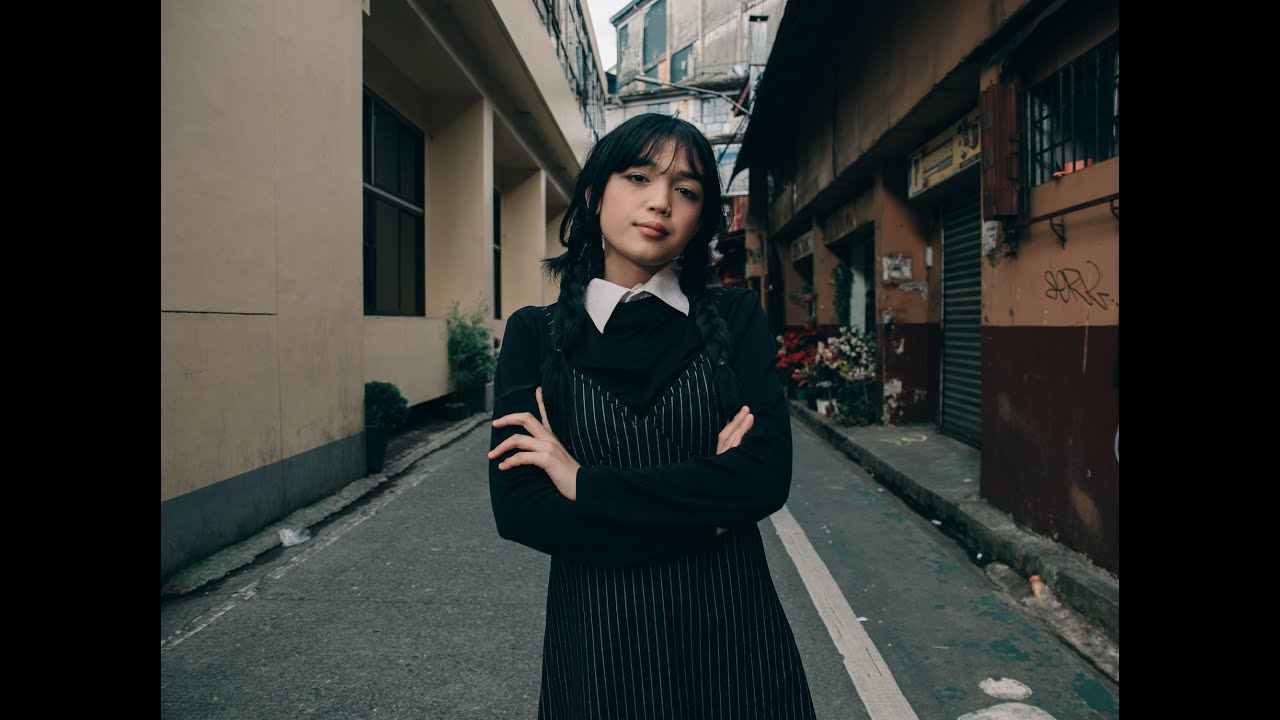 Real Life Wednesday Addams from Netflix - YouTube