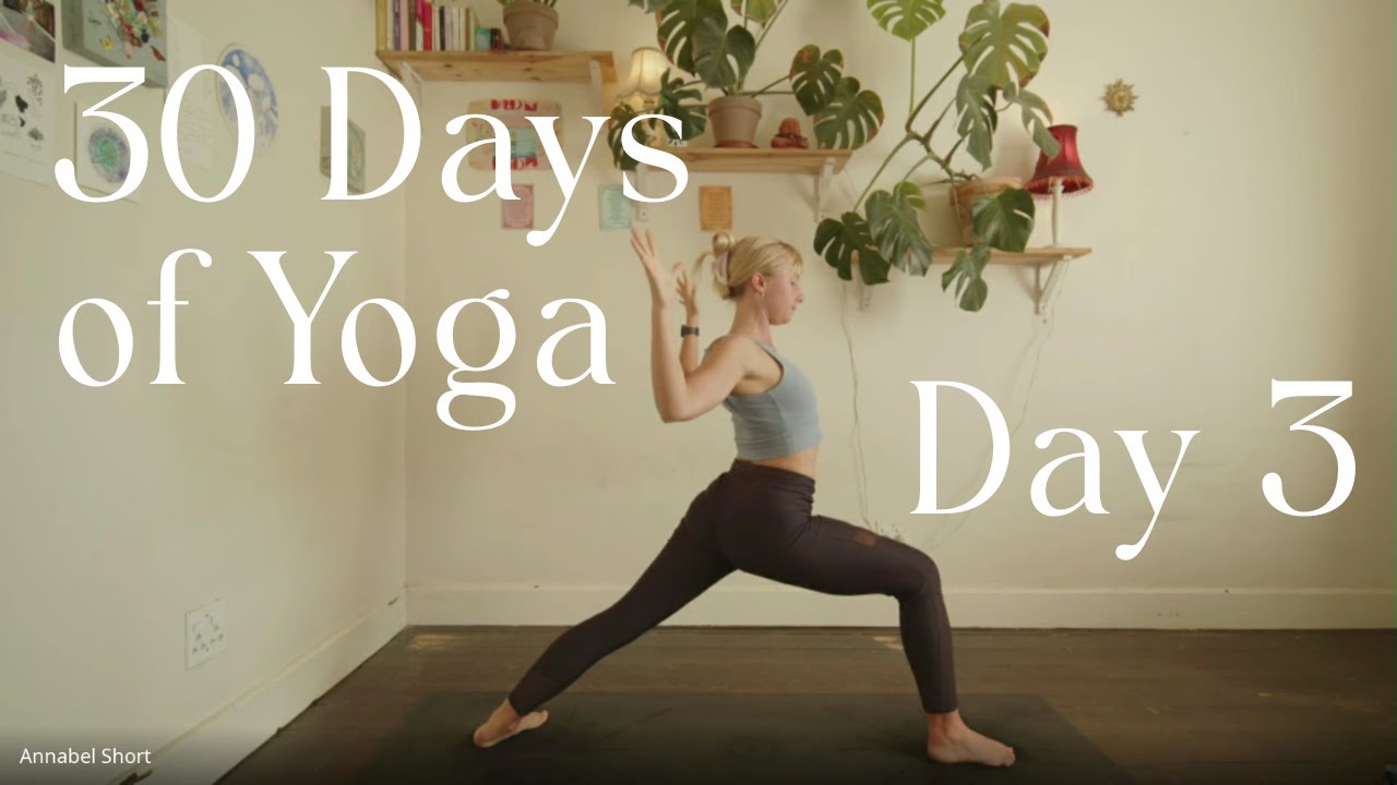 30 Days of Yoga - Day 3 - YouTube