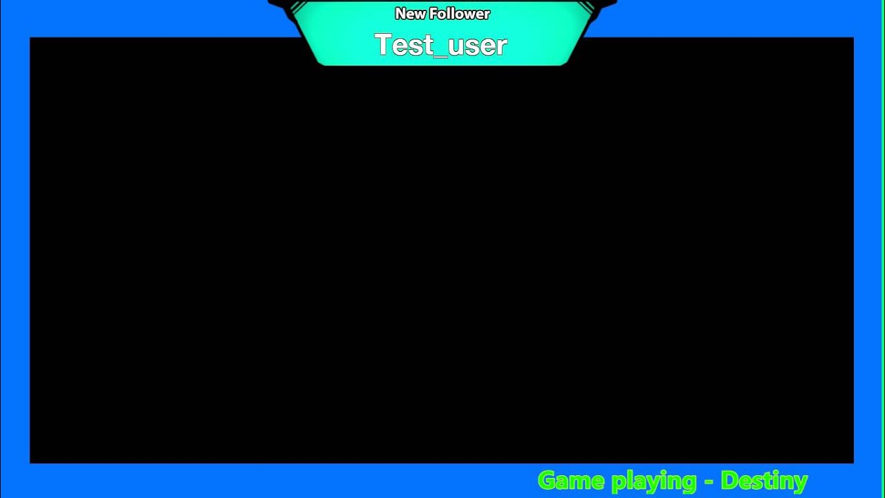 New twitch follower alert - YouTube