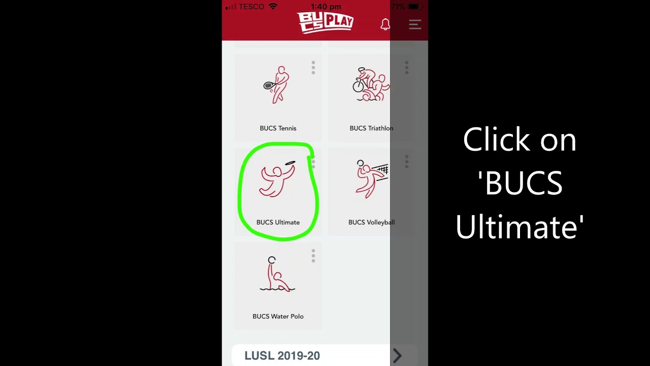 How to use the BUCS app - YouTube