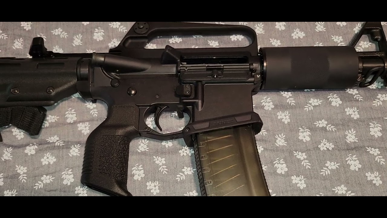 Modded DPMS Panther Arms AR15 Kitty Kat Build - YouTube