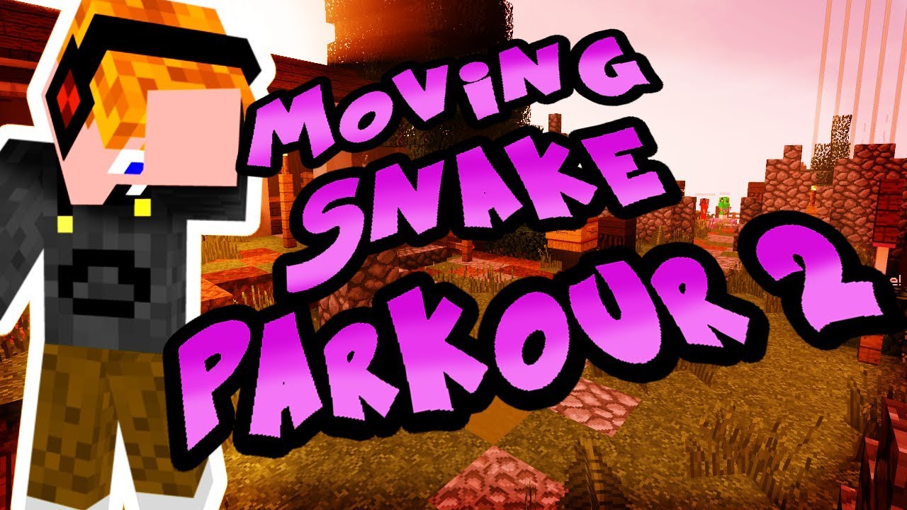 Minecraft - Moving Snake Parkour 2 [EGY KIS KÍGYÓ!] - YouTube