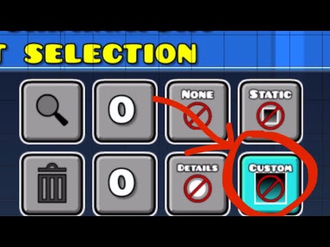 "custom" selection button device-specific change - YouTube