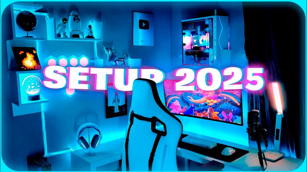 Instalei LEDs no Meu Setup Gamer 2024 | Setup Futurista! - YouTube