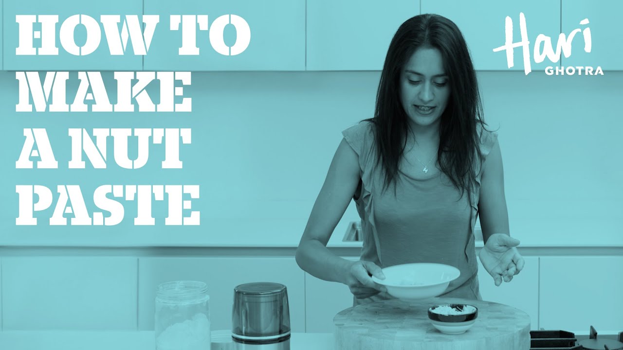 How to make a nut paste - YouTube