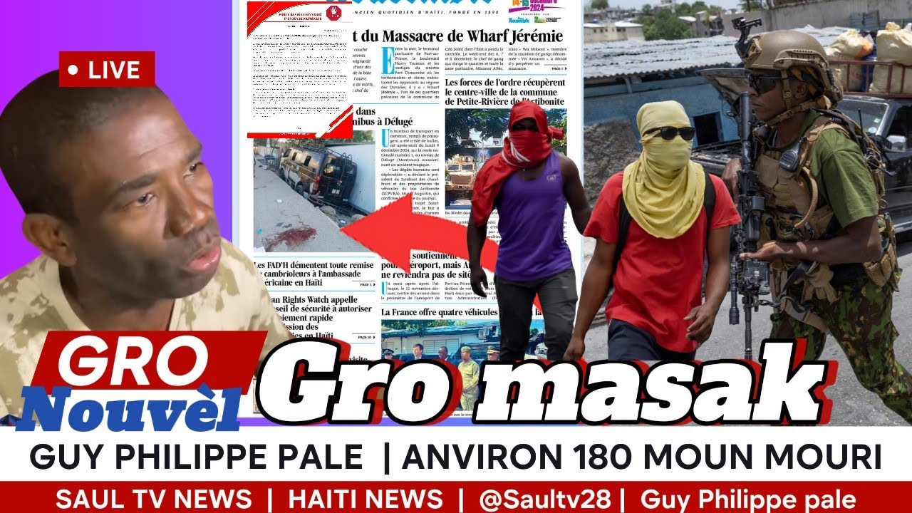 Jodi 10 desanb Guy Philippe fè gro deklarasyon | Konplo sou do Ayiti - YouTube