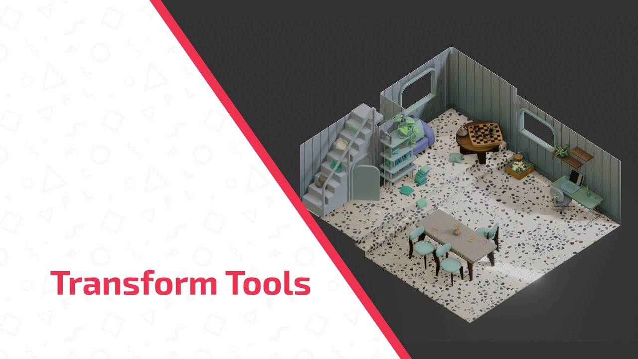 Blender Starter Kit Course - Transform Tools - YouTube