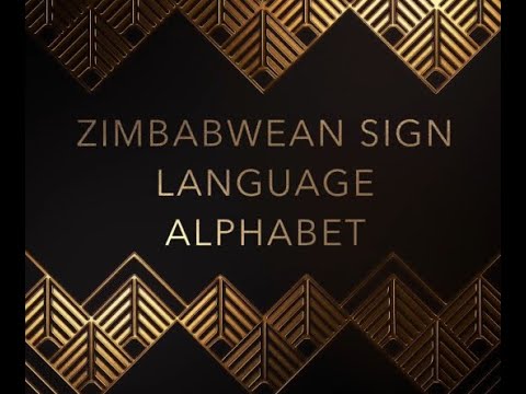 Zimbawean Sign Language Alphabet - YouTube