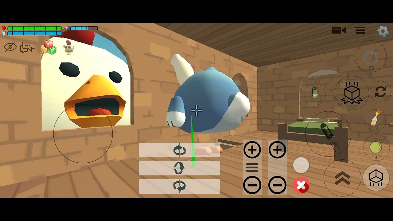 Chicken Gun Chicken Man revenge of ChickZilla chicken gun game part 2 ...