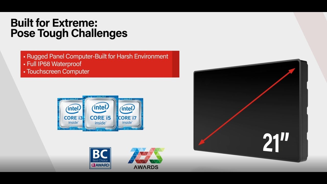 Full System IP68 Touchscreen Computer | IPPS Series Rugged IP-Rated All ...