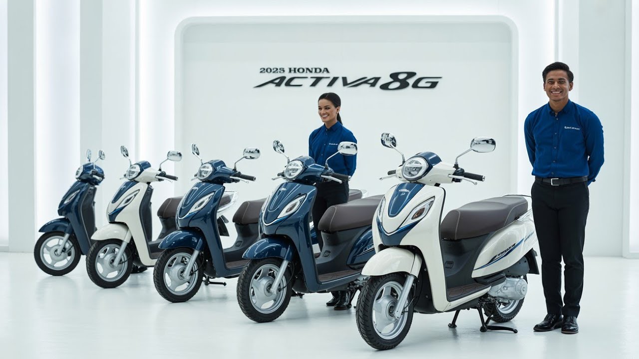 2025 Honda Activa 8G First Look: The Ultimate Scooter Upgrade! 🤯 ...