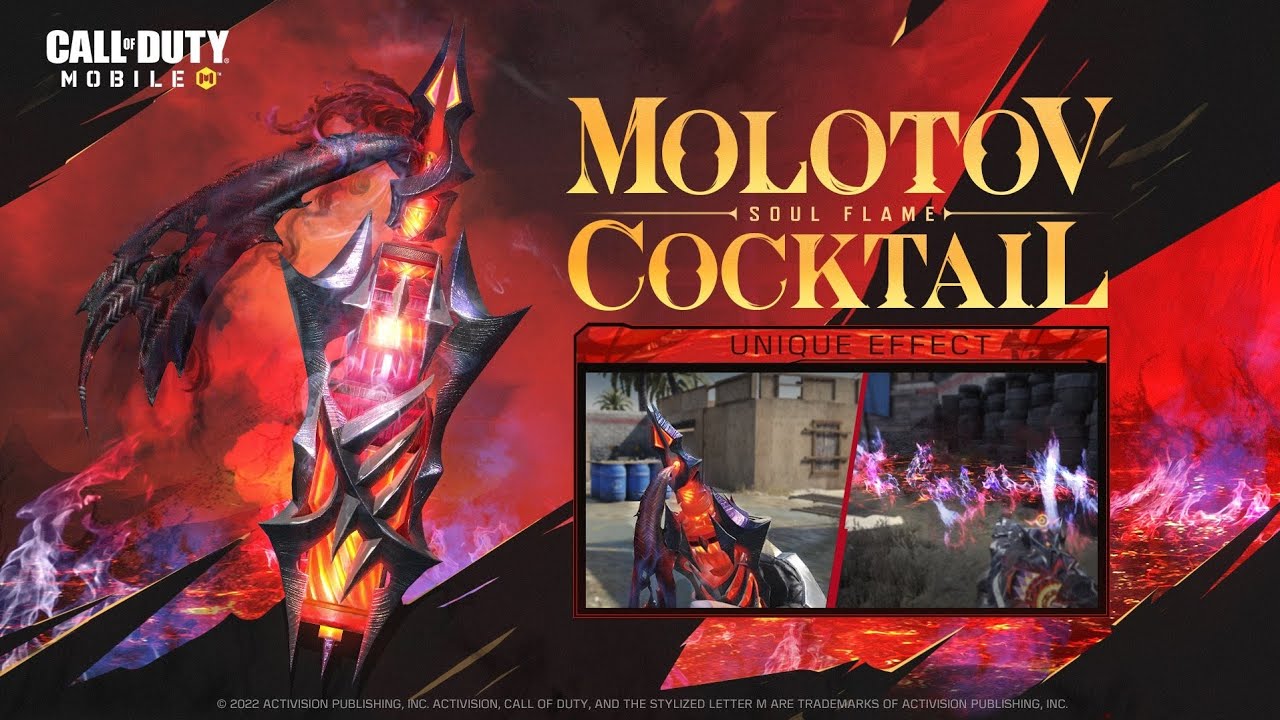 CODM - Legendary Molotov Cocktail - Soul Flame | Closer Inspection ...