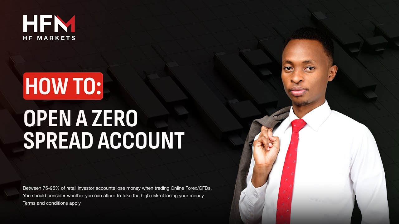 How to Open a Zero Spread Account - YouTube
