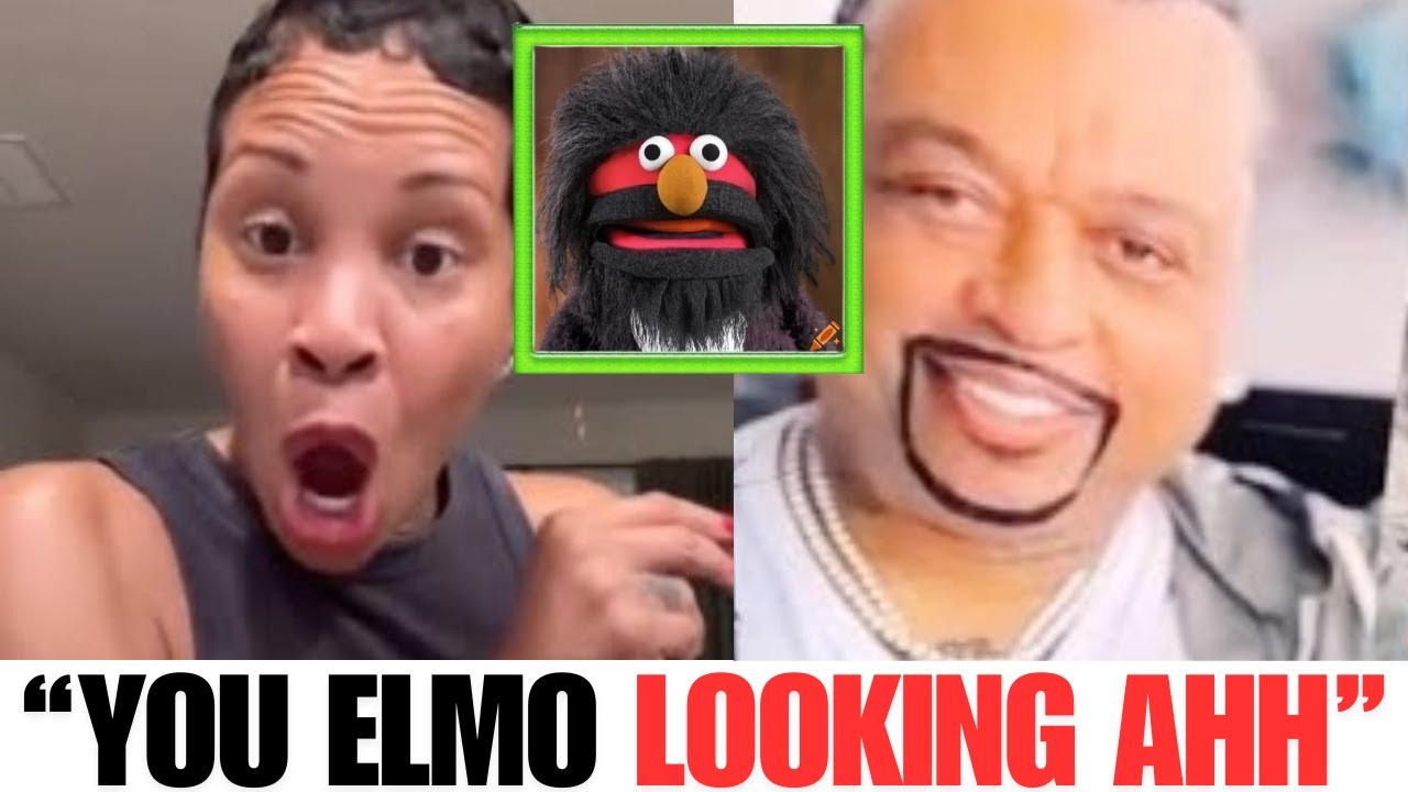 'ELMO LOOKIN AHH' Tia Kemp CLOWNS Big Meech Using ELECTRICAL TAPE As ...
