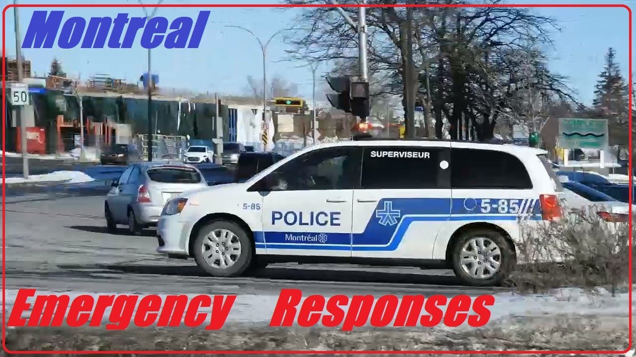 FEB. 11 - 14 2023 MONTREAL EMERGENCY RESPONSE CLIPS - YouTube