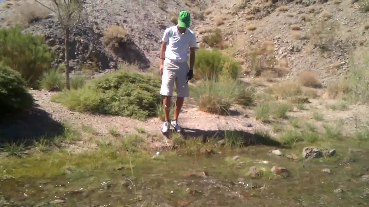 Steve Wandler Trying to save par - YouTube